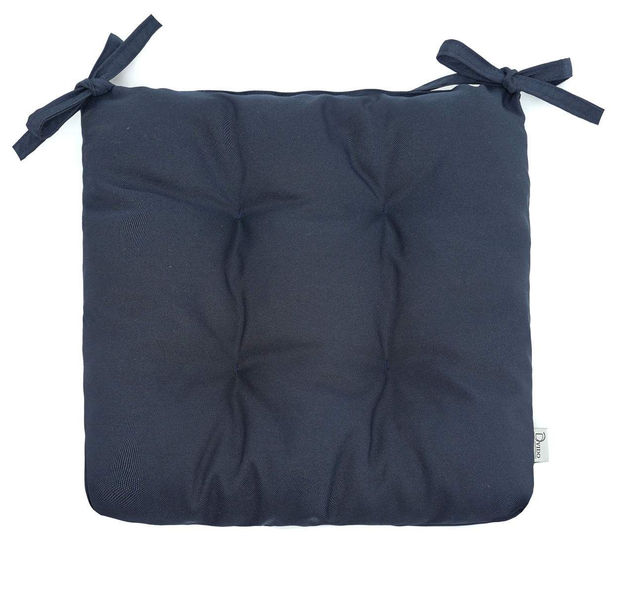 Подушка на стілець і крісло 55х55х8 см темно синій 1002400 — купити на Eva Ua — ціна 250 грн