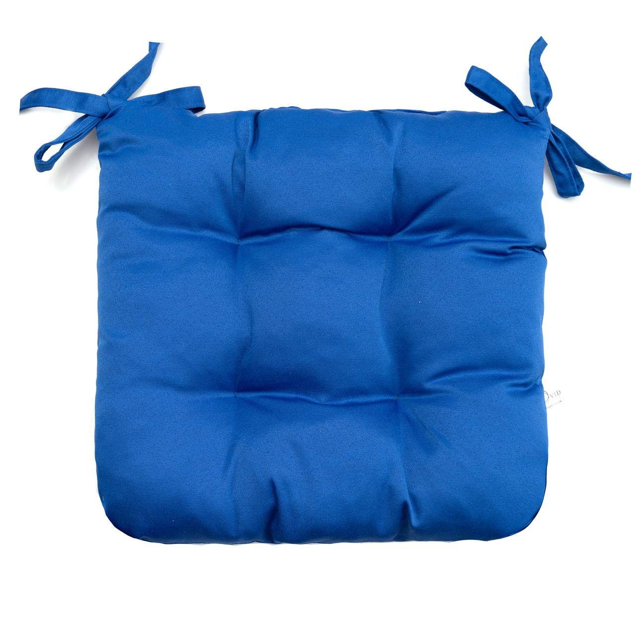 Подушка на стілець і крісло 55х55х8 см синій 1002403 — купити на Eva Ua — ціна 250 грн