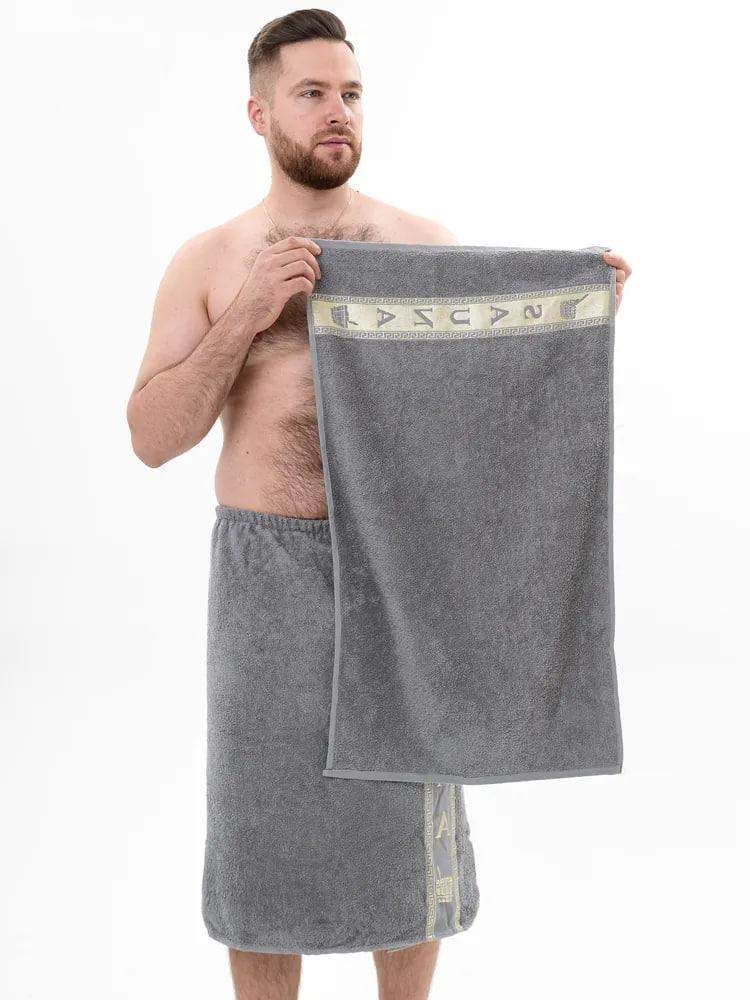 Банный комплект для мужчин merzuka с тапочками (К0405-3) (1003200 ...