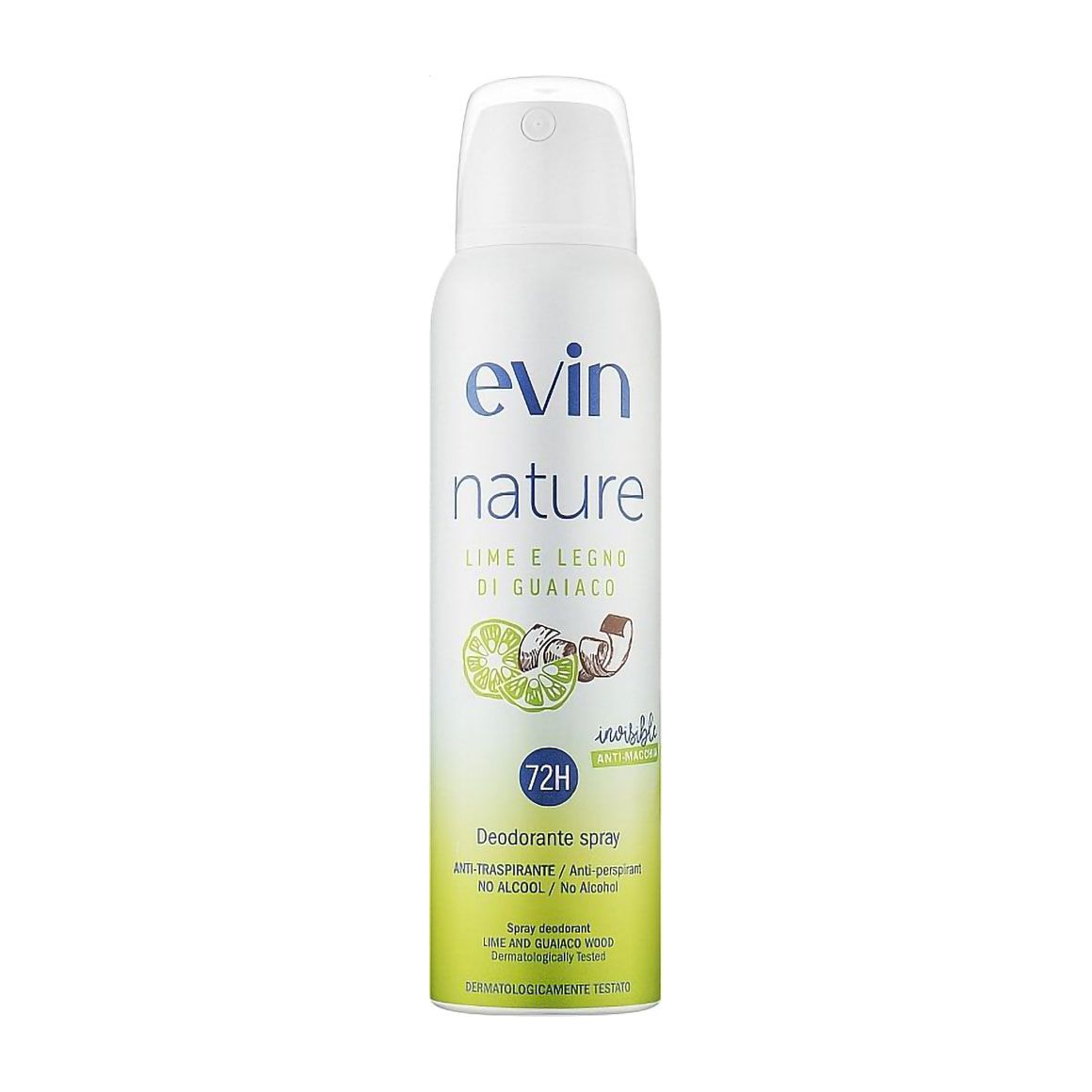 Аерозольний дезодорант-антиперспірант Evin Deodorante Spray Nature ...