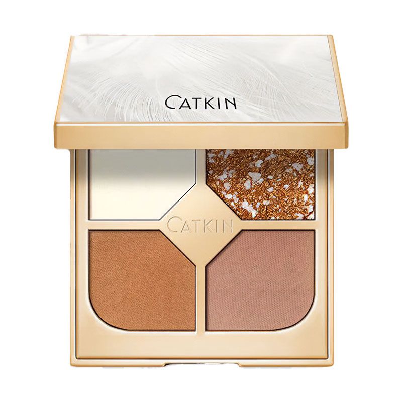 Палетка тіней для повік Catkin 4 Color Eyeshadow Palette C01, 8.5 г — купити на EVA.UA ...