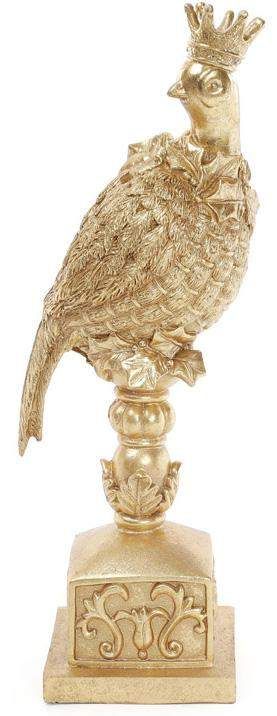 Статуетка Refilv Фазан 11.9х9.6х32.5 см, золото Bona DP42389 (1020171 ...
