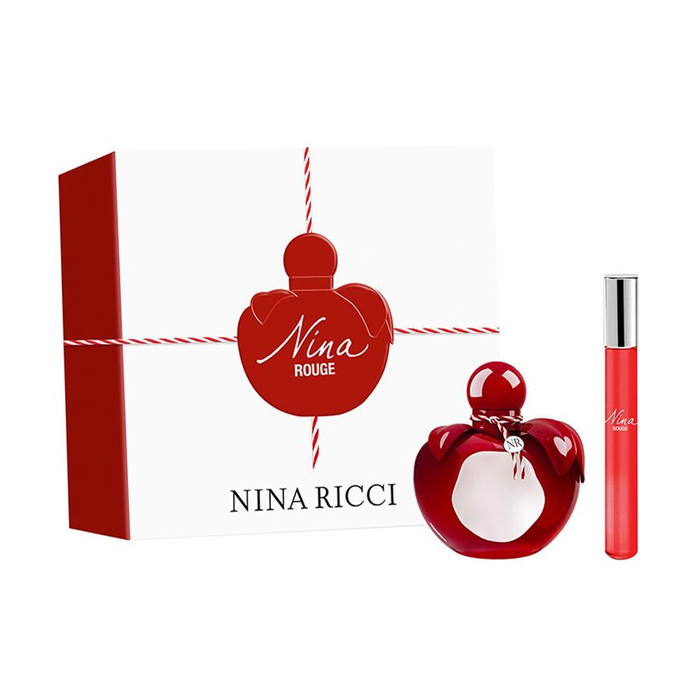 Парфюмированный набор женский Nina Ricci Nina Rouge (туалетная вода, 50 ...