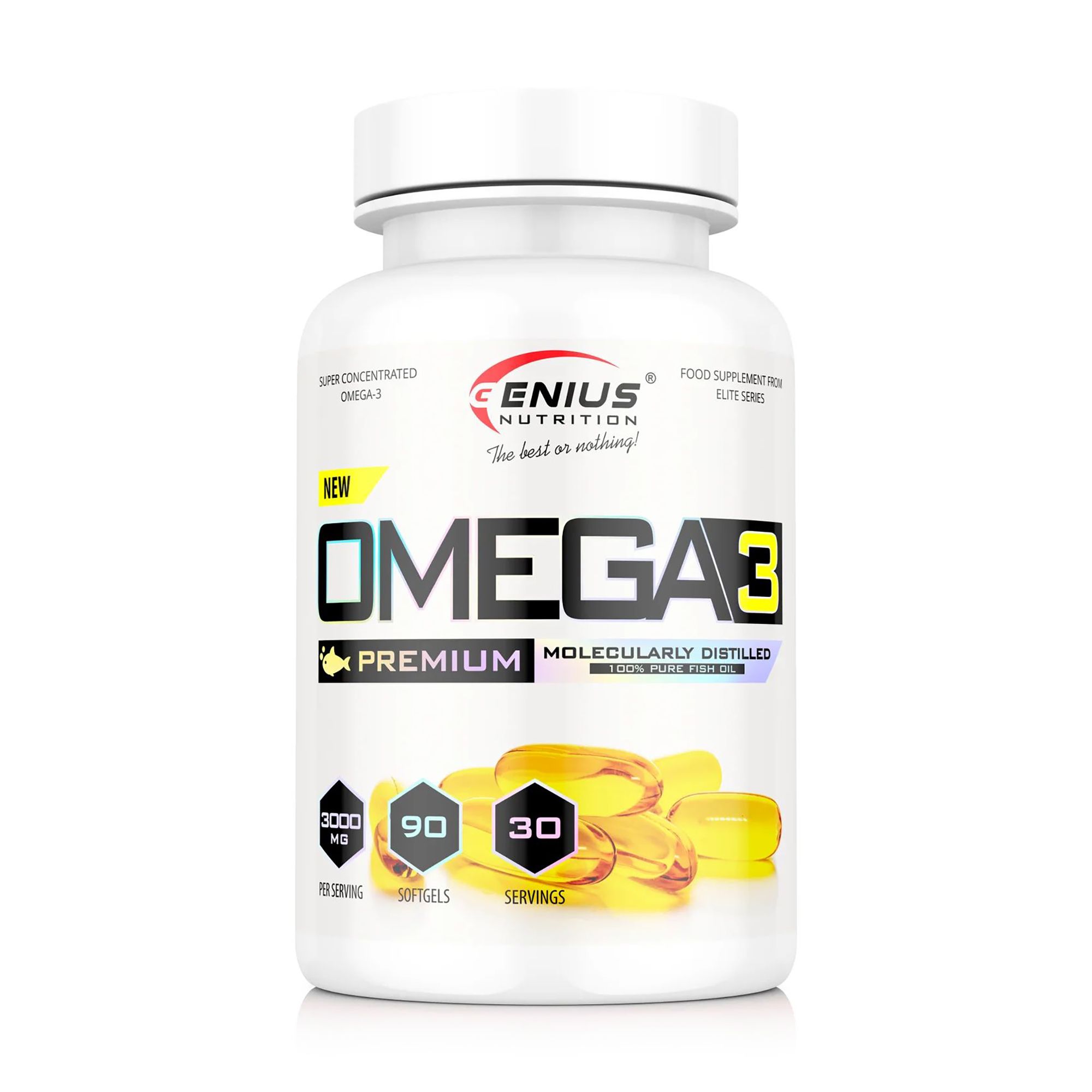 Омега 3 Genius Nutrition Omega 3, 90 капсул — купити на EVA.UA ...