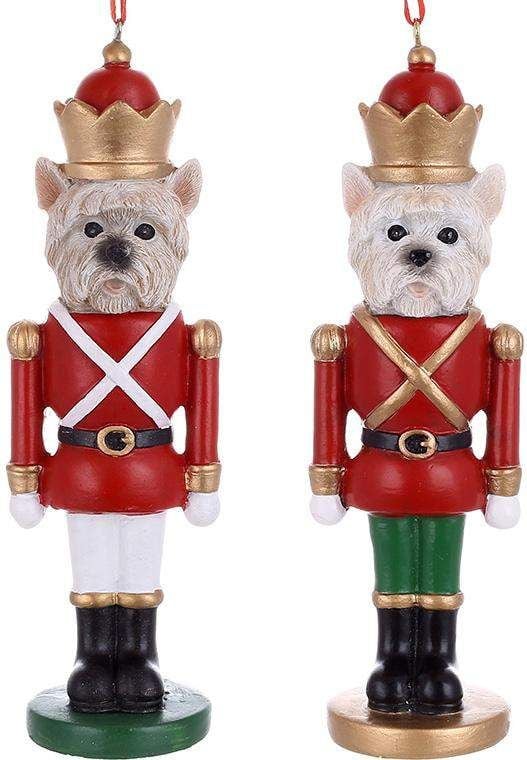 Набір елочных іграшок BonaDi Guardian dog 4х4.5х15 см Різнокольоровий 6 шт DP232165 (1023028 ...