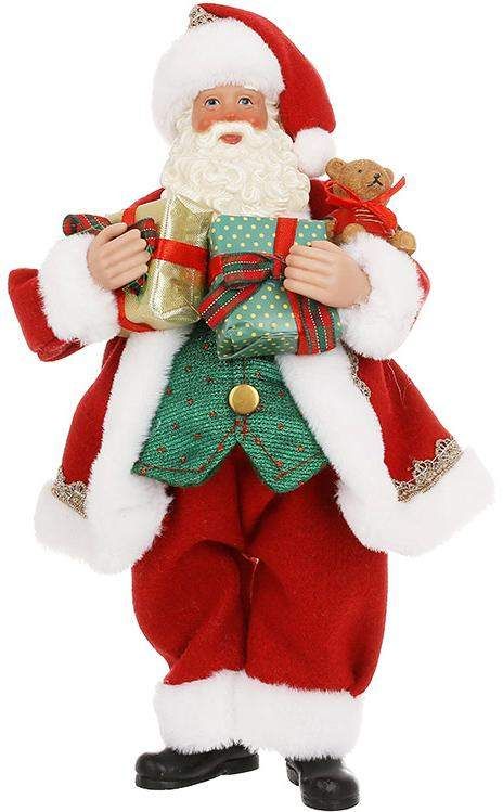 Іграшка новорічна Santa with gifts 28 см Різнокольоровий BonaDi DP232268 (1023811) — купити на ...