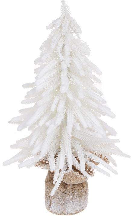 Декоративна іграшка ялинка Біла Ялинка 20х20х35 см у мішечку BonaDi DP219375 (1026553) — купити ...