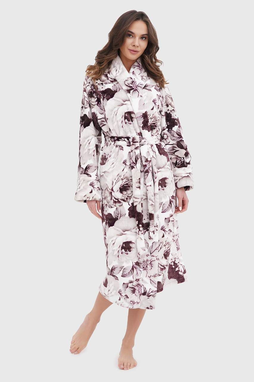 Жіночий халат German Volf 276490294 S Бежевий (2066498724) (1027913 ...