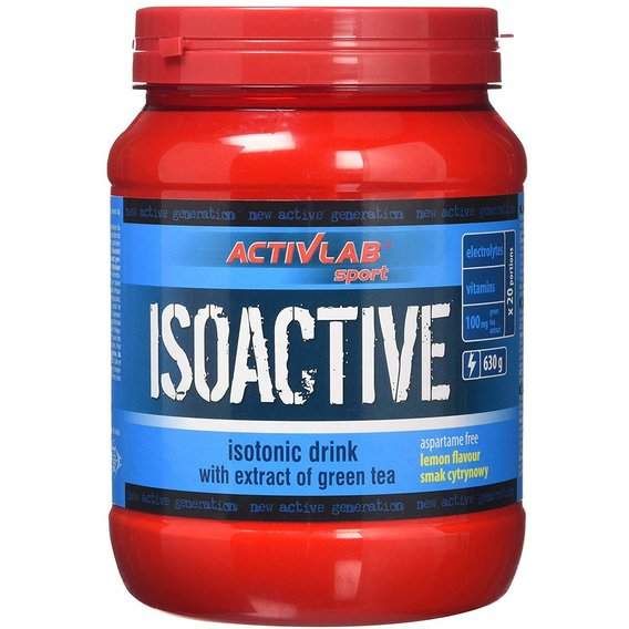 Ізотонік Activlab ISO Active 630 g /20 servings/ Lemon (1028045 ...