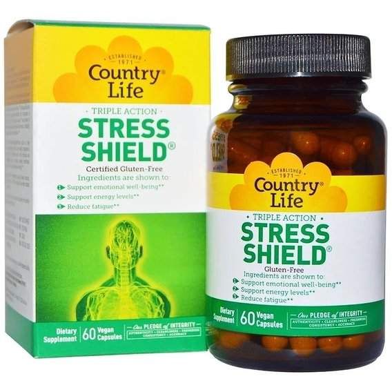 Комплекс для профілактики нервової системи Country Life Stress Shield ...