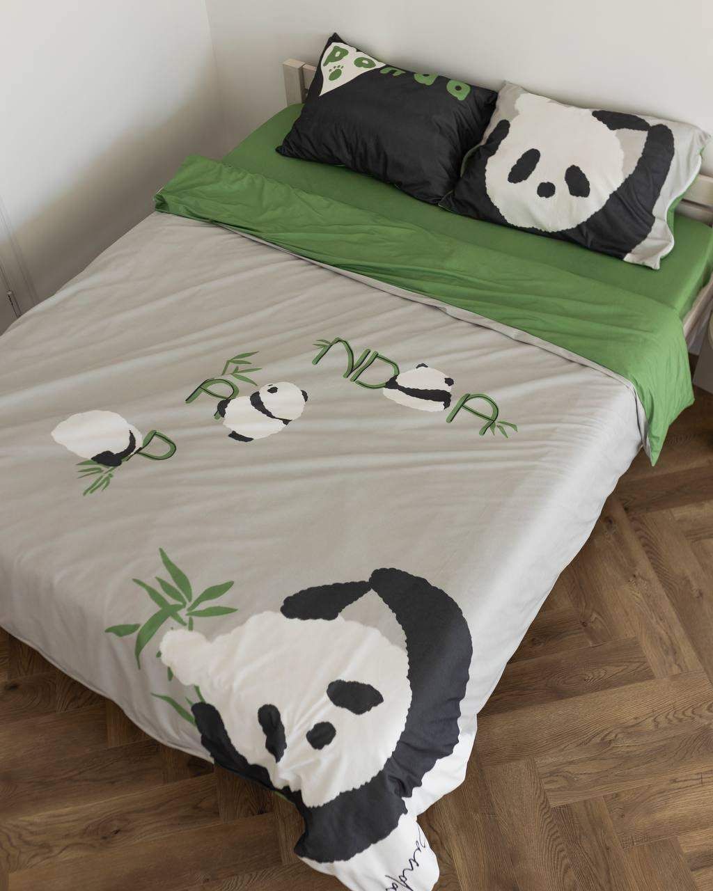 Постільна білизна 50х70 2шт Сіро зелений — купить на EVA.UA — цена 0 грн