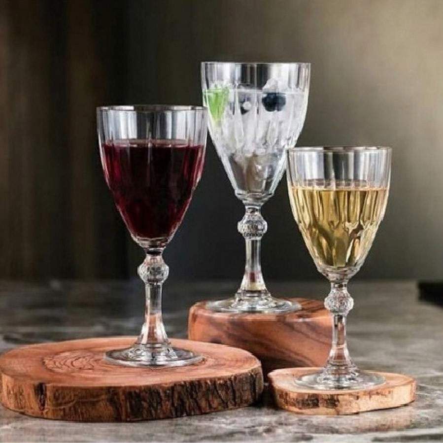 Келихи для вина та води 300 мл 6 шт Pasabahce Diamond 1040871 — купити на Eva Ua — ціна 671 грн