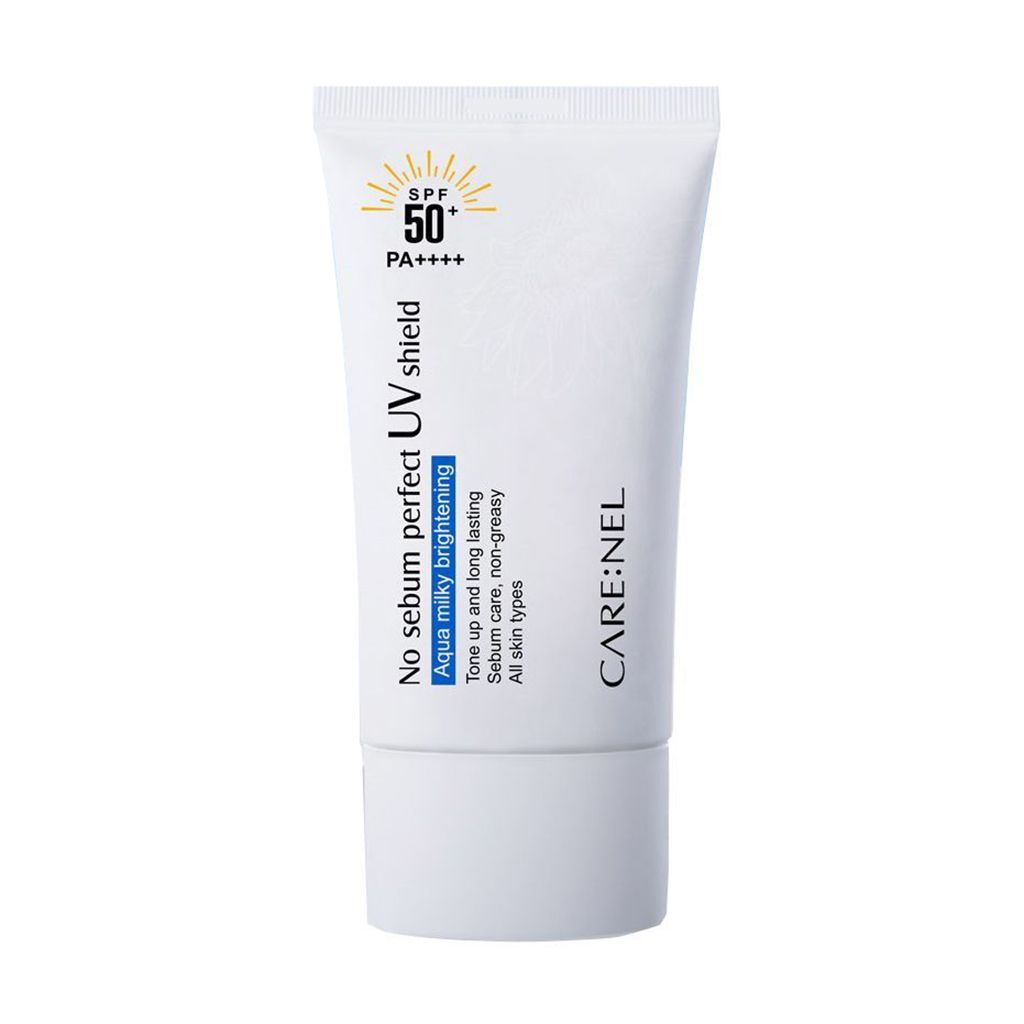 Сонцезахисний крем для обличчя Carenel No Sebum Perfect UV Shield, SPF ...