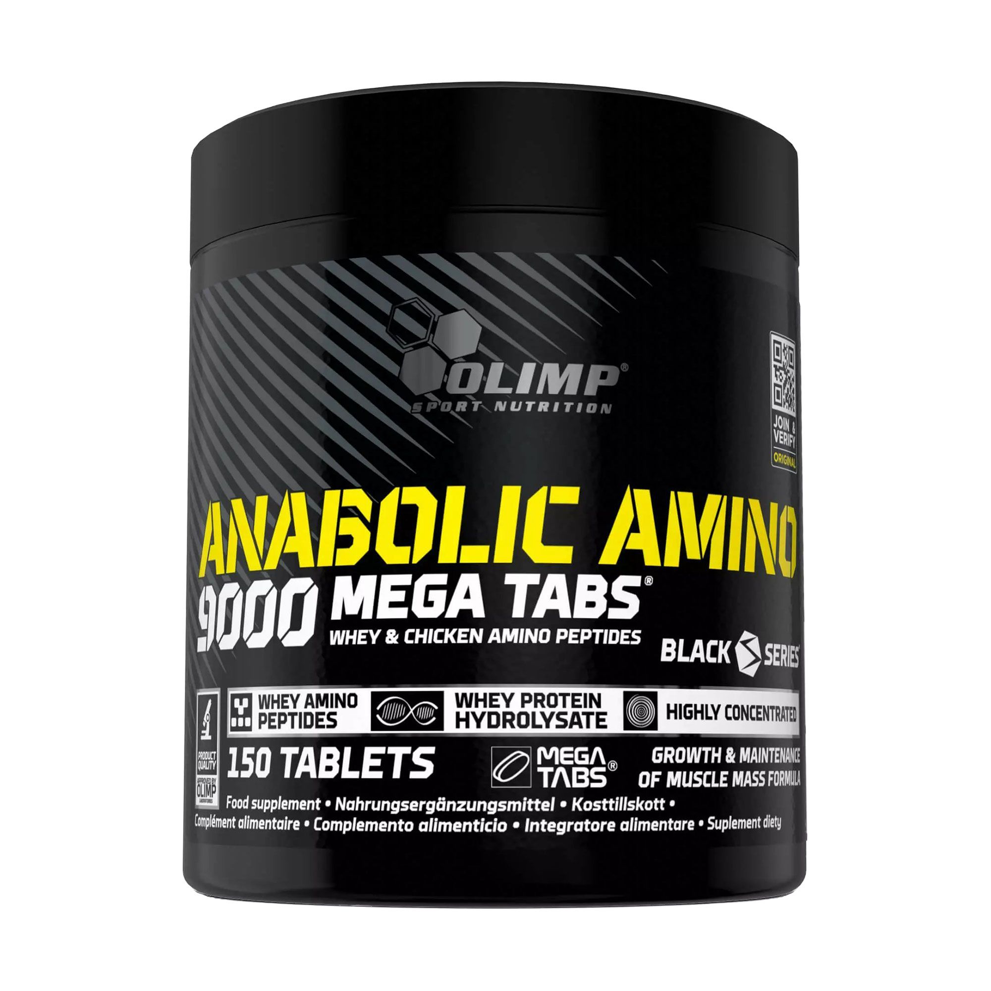 Амінокислоти Olimp Sport Nutrition Anabolic Amino 9000 Mega Tabs, 150 ...