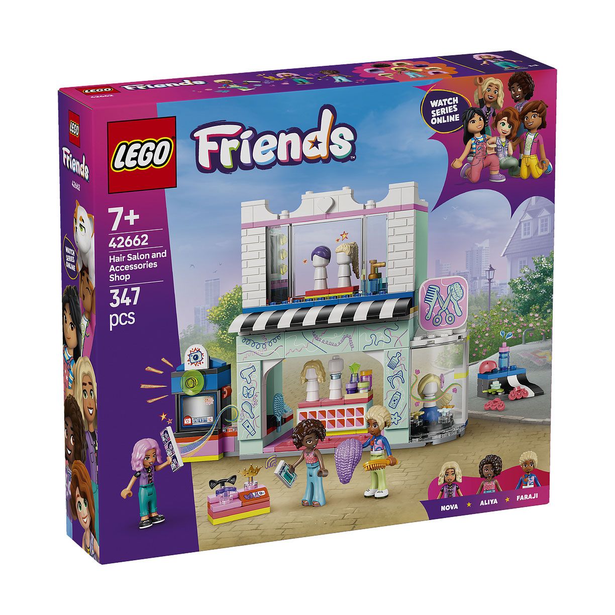 Конструктор LEGO Friends Парикмахерская и магазин аксессуаров, 347 ...
