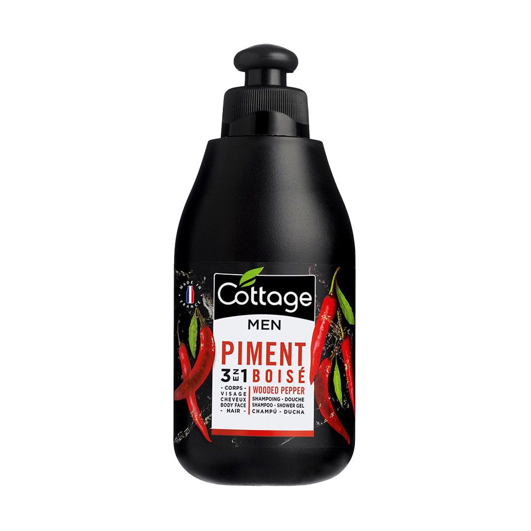 Чоловічий гель-шампунь для душу 3 в 1 Cottage Men Shampoo-Shower Gel ...