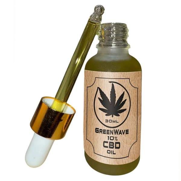 Комплекс для профилактики нервной системы Greenwave CBD + MST Oil 10% ...