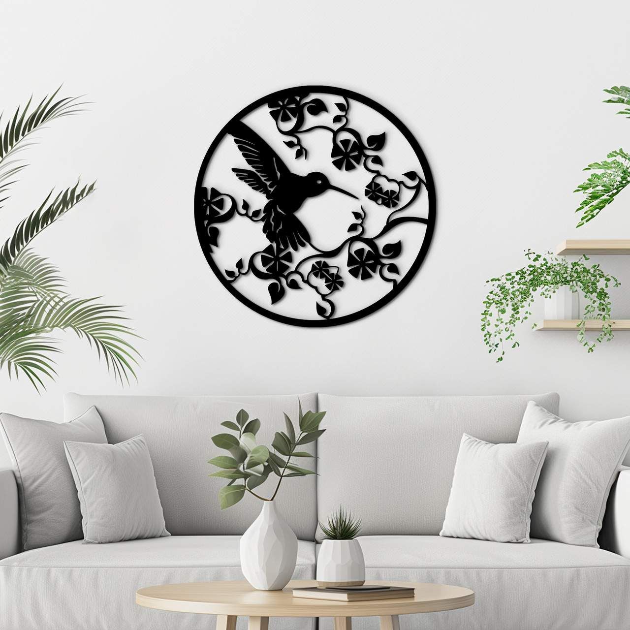 Декоративне панно з дерева Woodyard настінний декор для дому Казкова ...