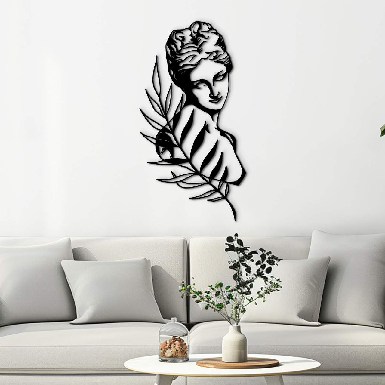 Настінний декор для дому Woodyard декоративне панно з дерева Венера ...