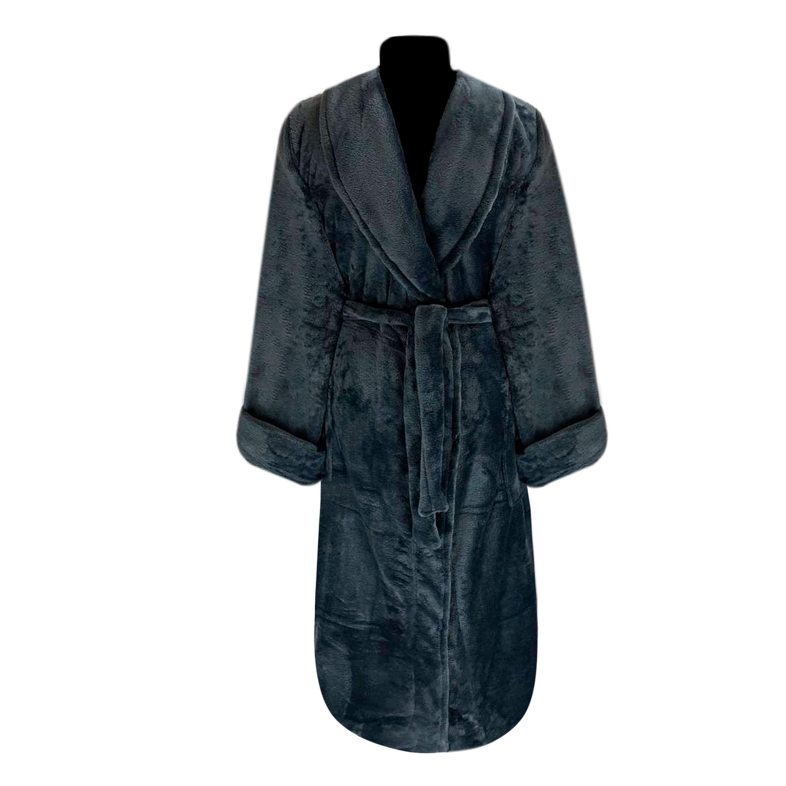 Халат махровий чоловічий 48-50 темно-сірий Жемчужина Стилей Aрт(916 ...