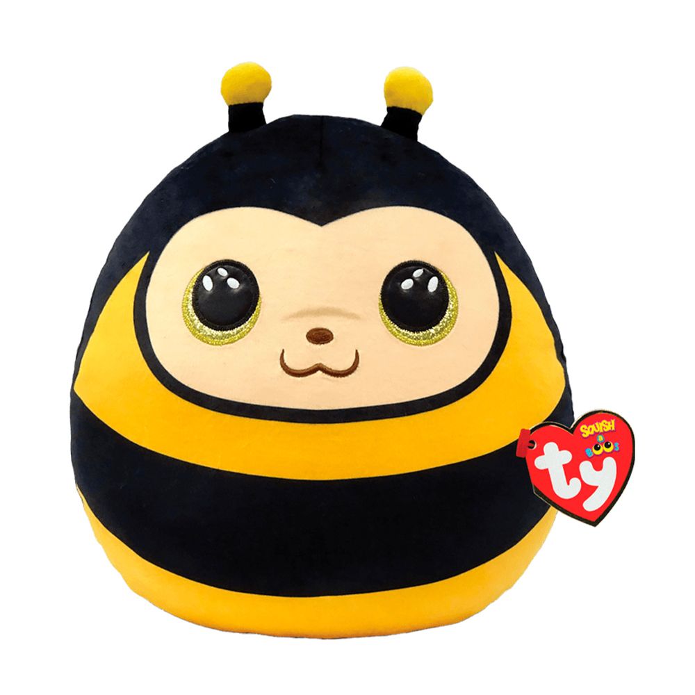 Дитяча м'яконабивна іграшка TY Squish-A-Boos Бджола Zinger, від 3 років ...