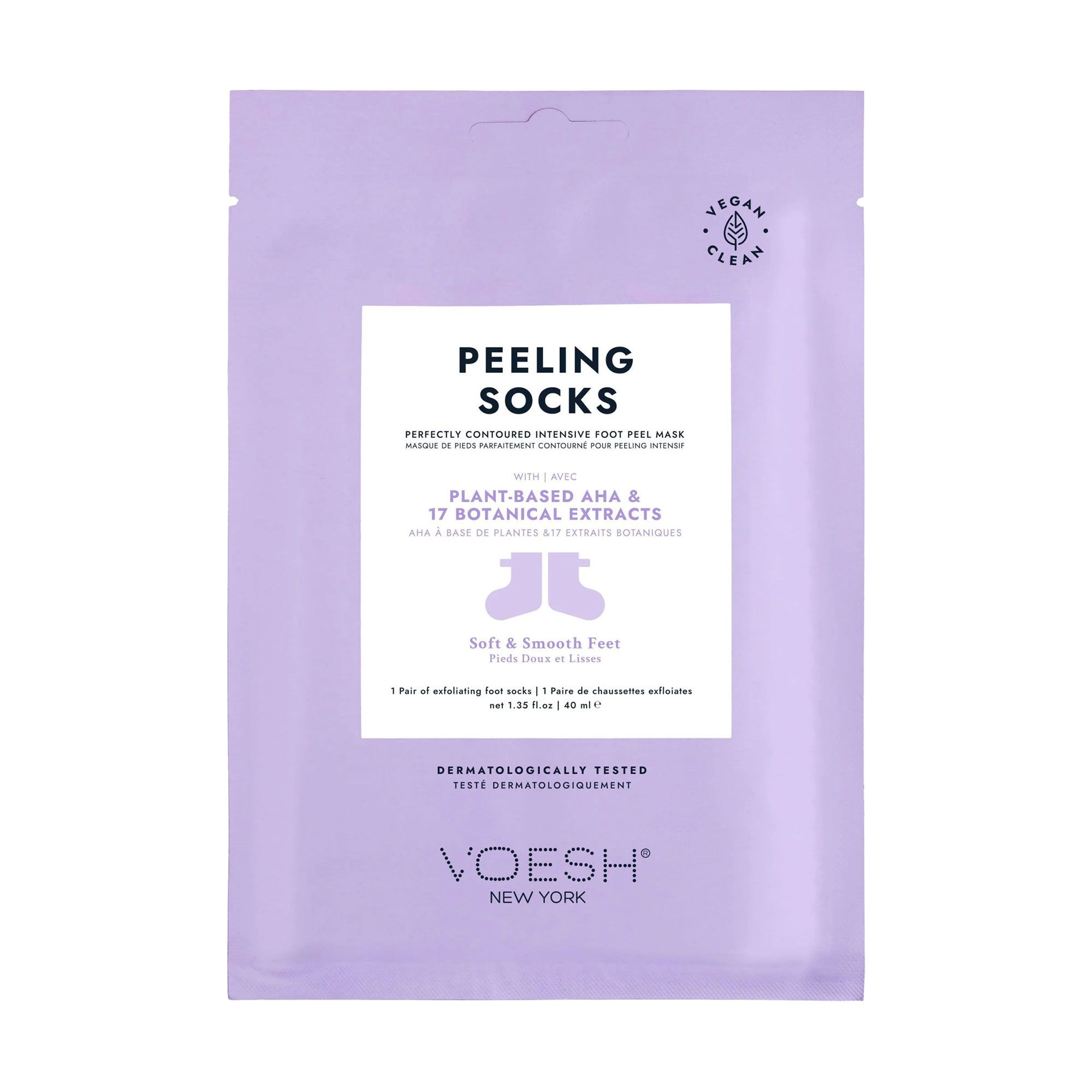 Маска-носки для ног VOESH Peeling Socks Perfectly Contoured Intensive ...