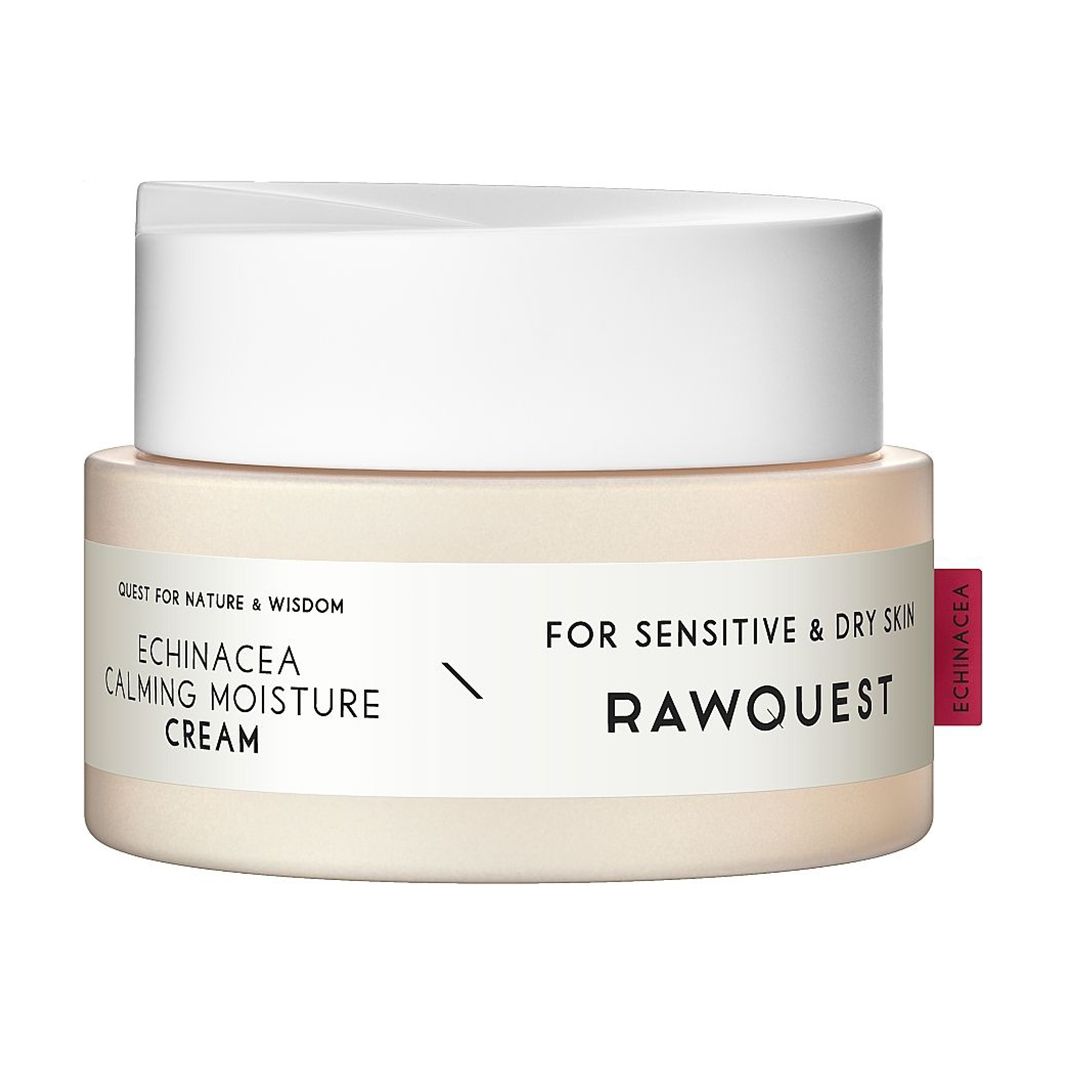 Зволожувальний крем Rawquest Echinacea Calming Moisture Cream для сухої та чутливої шкіри ...
