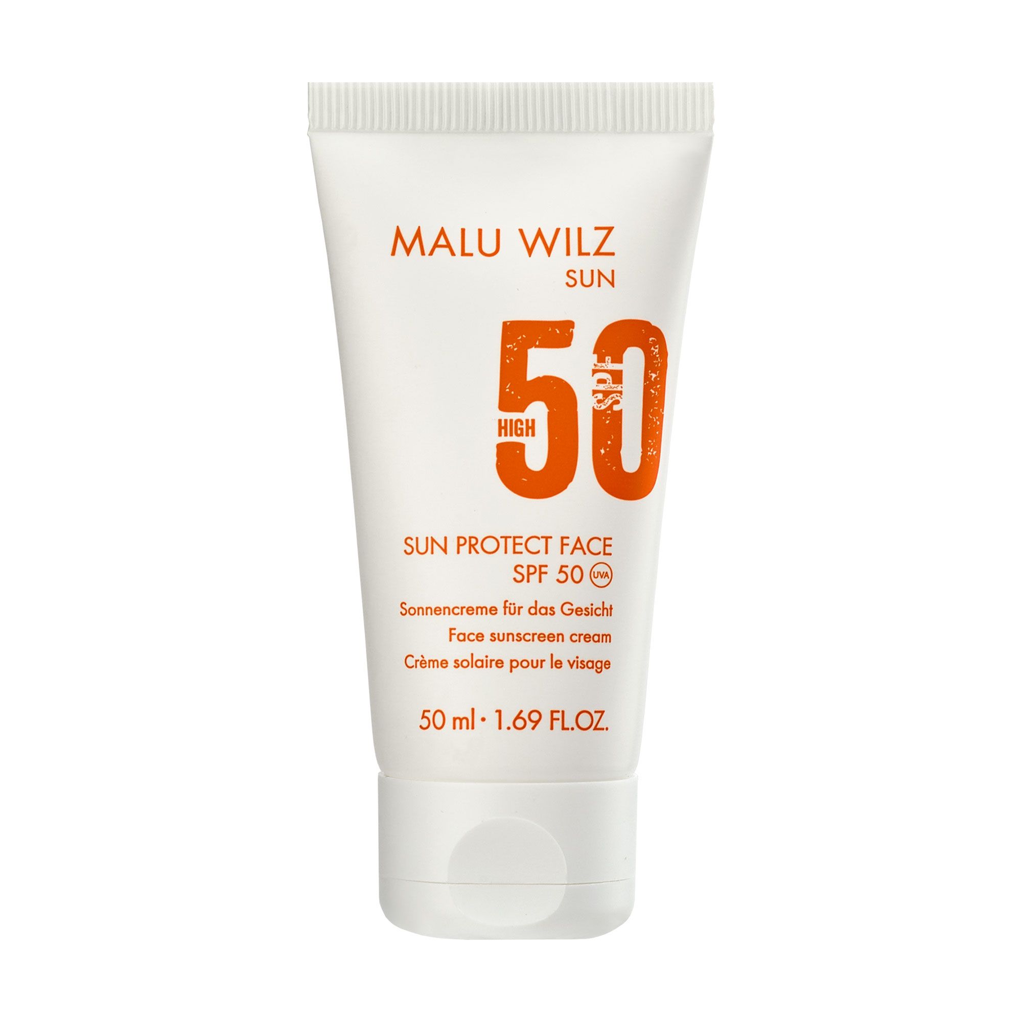 Сонцезахисний крем для обличчя Malu Wilz Sun Protect Face, SPF 50, 50 ...