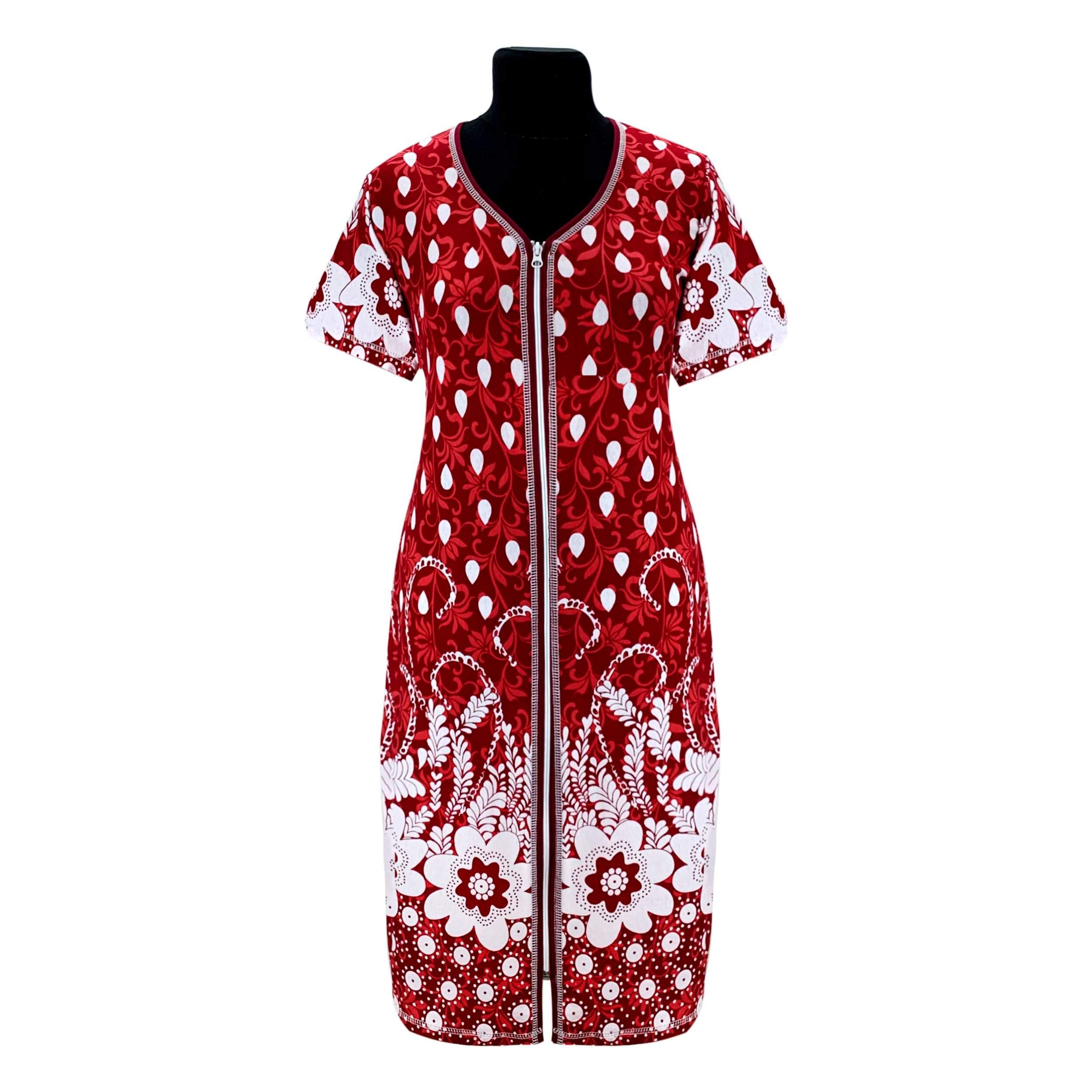 Халат купон кружево 44-46 бордовый Жемчужина Стилей Aрт(899) (1104076 ...