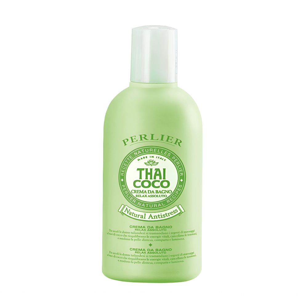 Пена для ванны Perlier Natural Antistress Thai Coco Bath Foam с тайским кокосом, 500 мл - купить ...