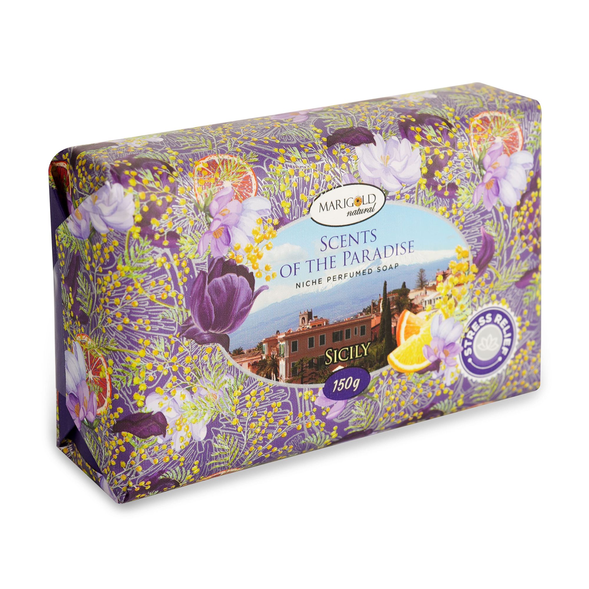 Тверде мило Marigold Natural Аромати світу Сицилія, 150 г — купити на ...