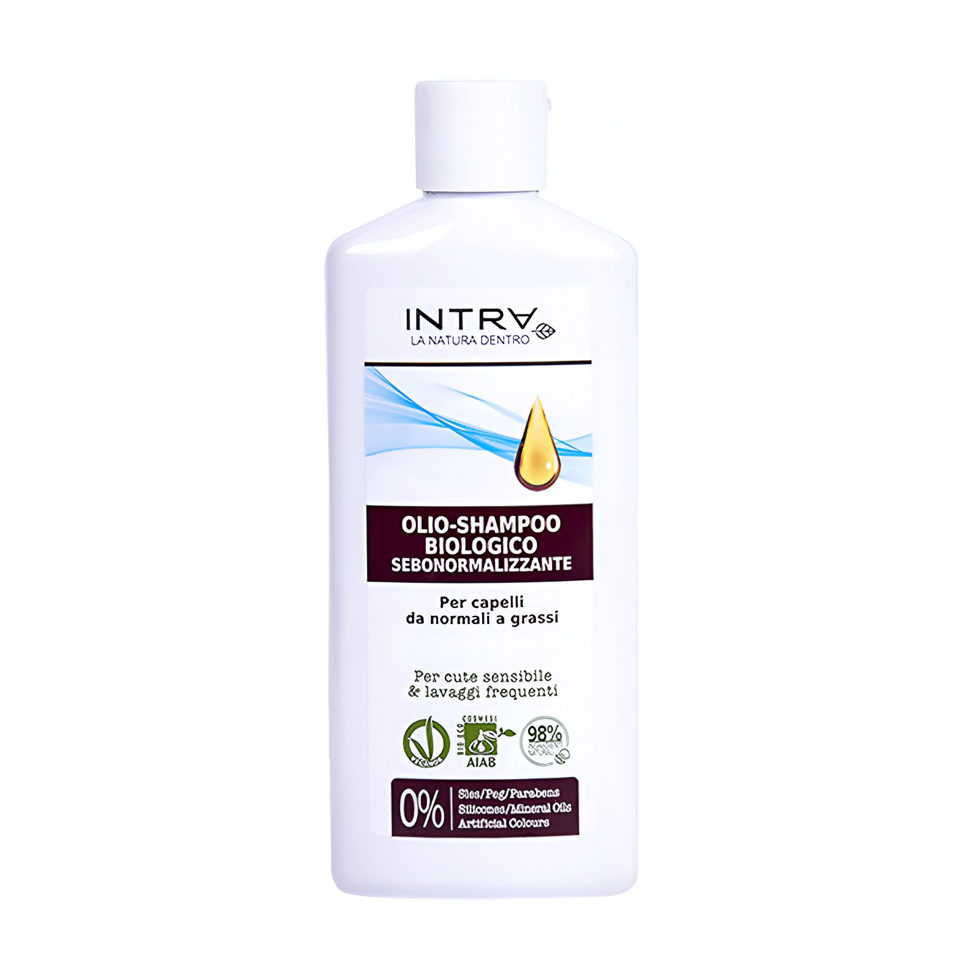 Олійний шампунь для волосся Intra Sebum Normalizing Oil-Shampoo, 200 мл — купити на EVA.UA