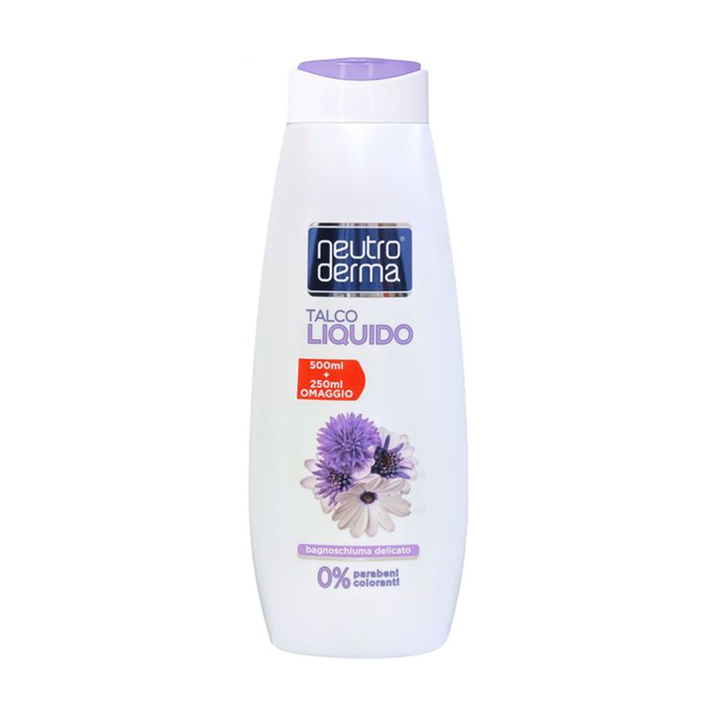 Делікатний гель-піна для душу Neutro Derma Рідкий тальк, 750 мл ...
