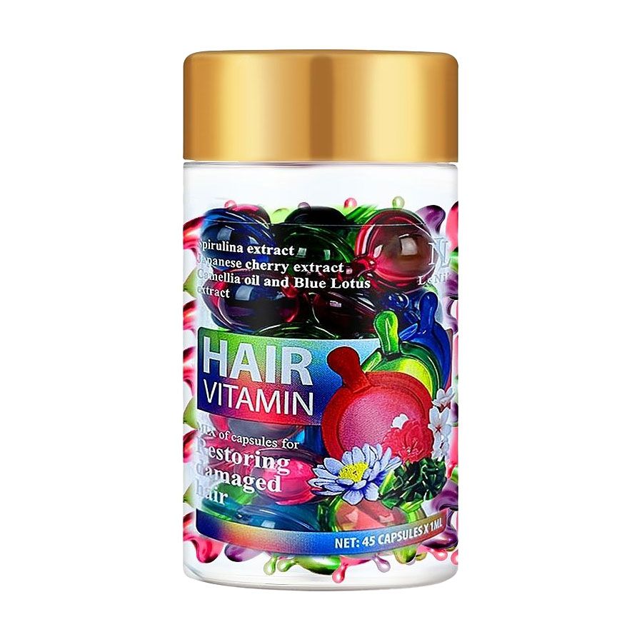 Мікс з капсул LeNika Hair Vitamin для відновлення пошкодженого волосся ...