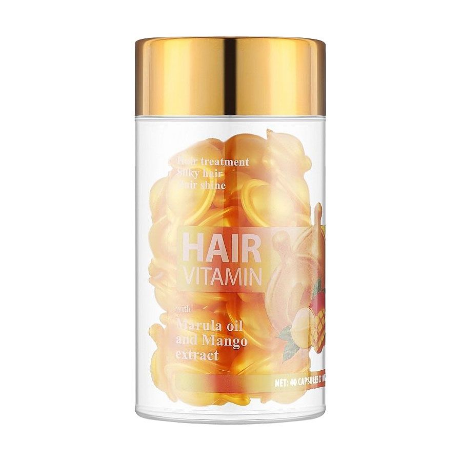Вітаміни для волосся LeNika Hair Vitamin з олією марули та екстрактом ...