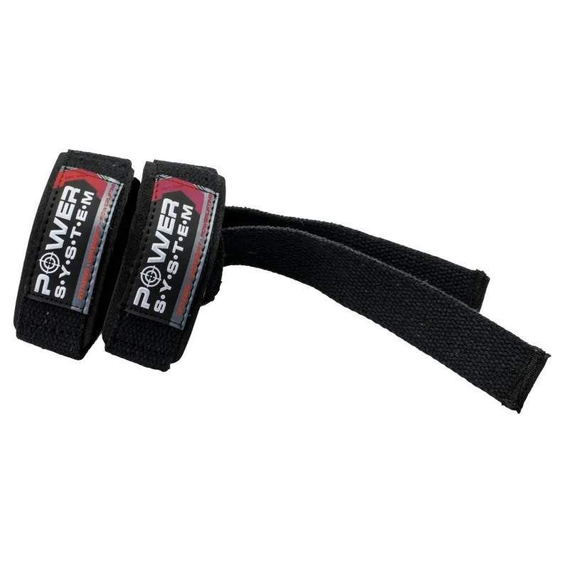 Лямки для тяги Power System Power Straps PS-3400, Black/Red (1146625 ...