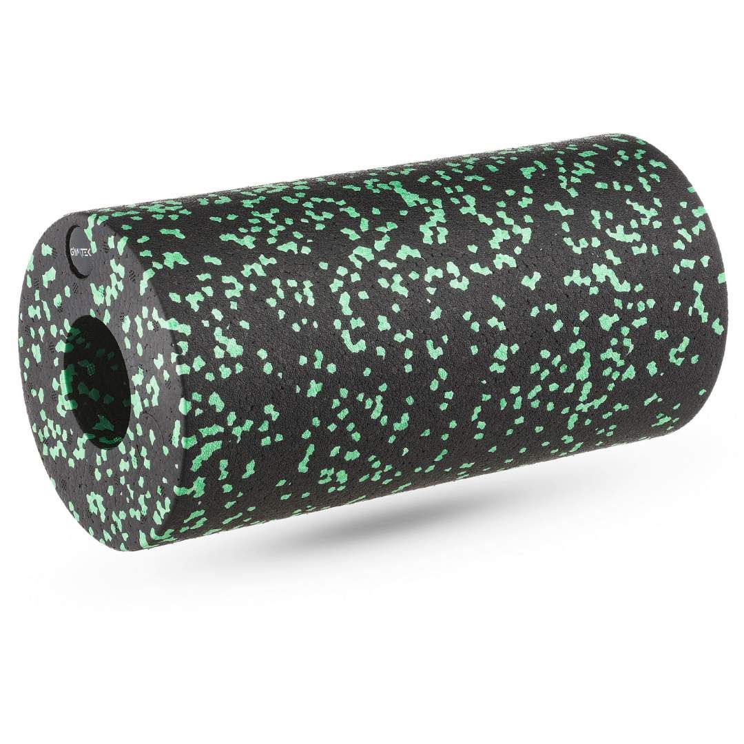 Масажний ролик Gymtek для йоги та фітнесу EPP 30*15см чорно-зелений (1154337) — купити на EVA.UA ...