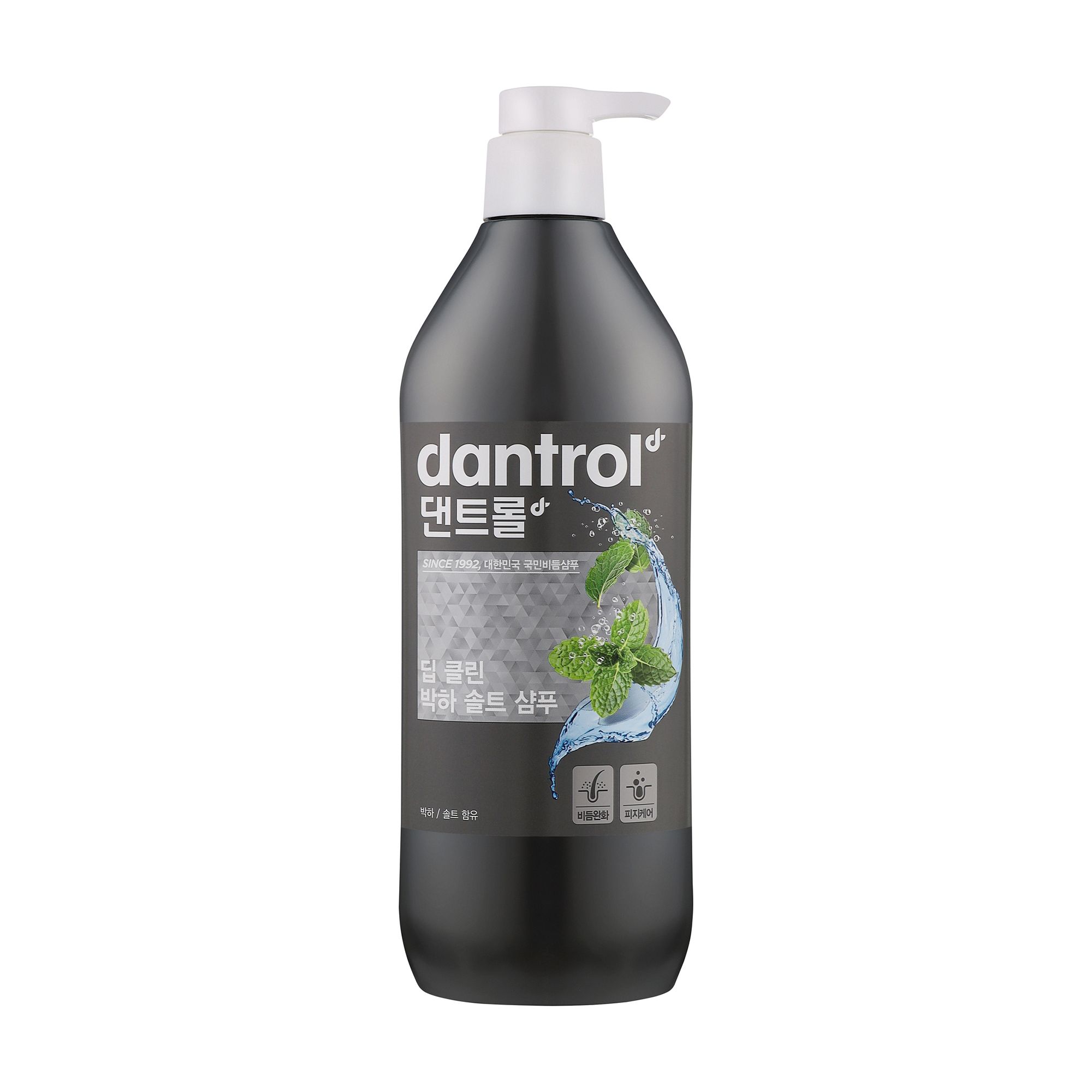 Шампунь для волос Dantrol Deep Clean Peppermint Salt Shampoo, 820 мл ...