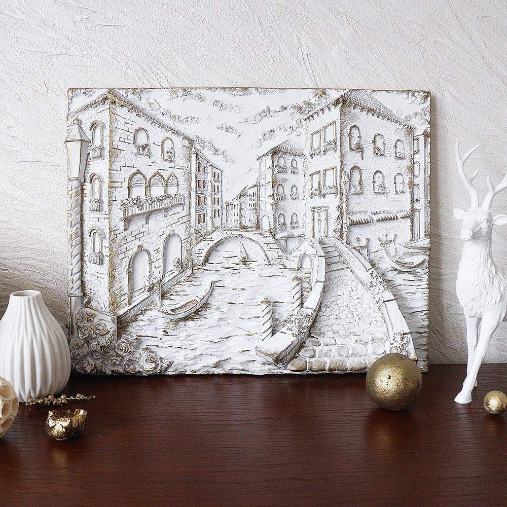 Барельєф Венеція місток малий Гранд Презент КРМ 905 золото 1158486 — купити на Eva Ua — ціна