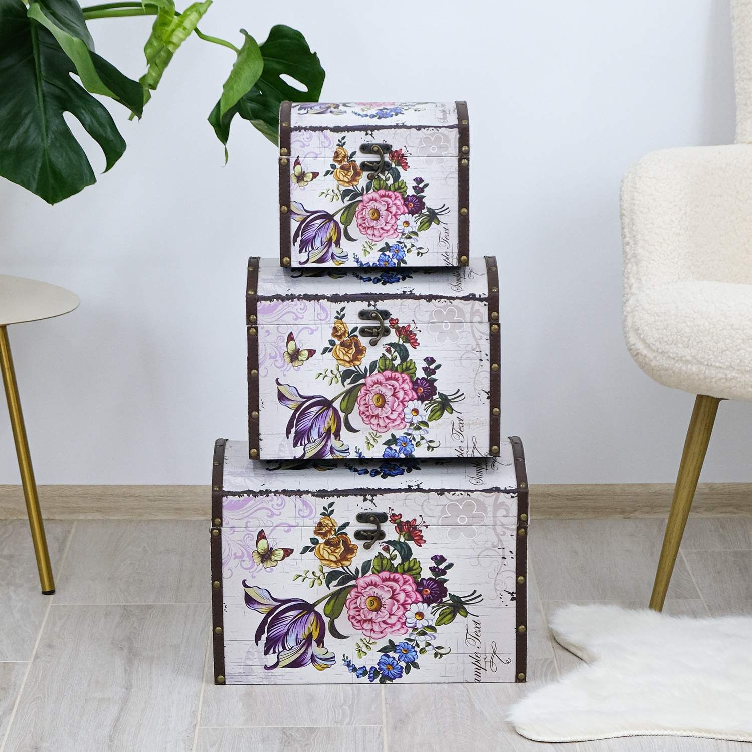 Набір 3 х скринь Квіти Гранд Презент Sh31140 1158814 — купити на