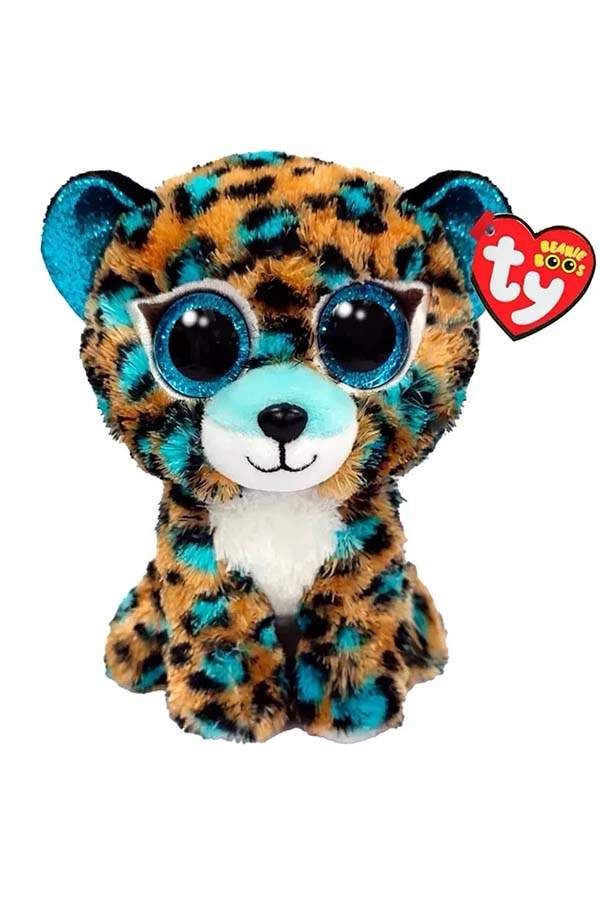 Дитяча іграшка м'яконабивна TY Beanie Boos Леопард Cobalt 15 см ...