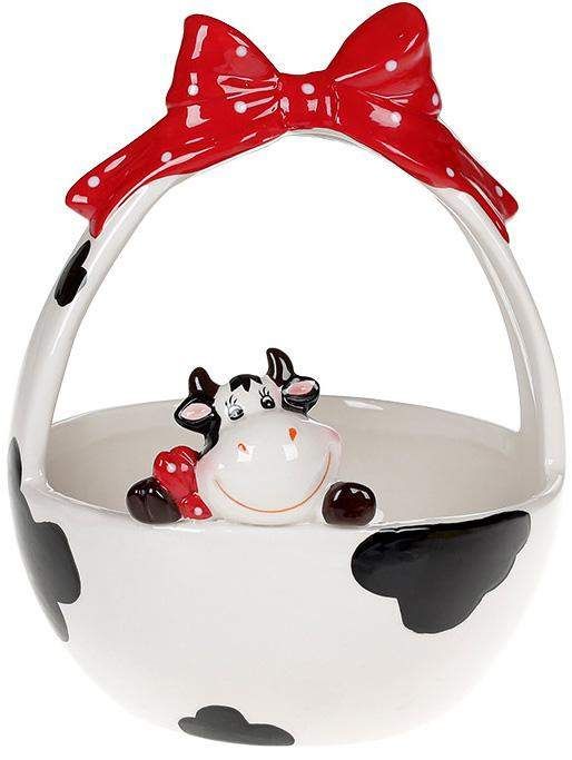 Цукерниця керамічна Корівка Глорія з ручкою 720мл Bona 1175240 — купити на Eva Ua — ціна 389 грн