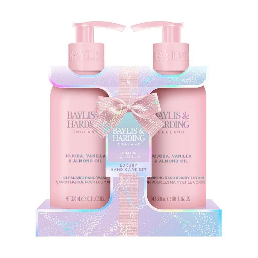 Набор по уходу за телом Baylis & Harding Jojoba, Vanilla & Almond Oil Luxury Hand Care Gift Set ...