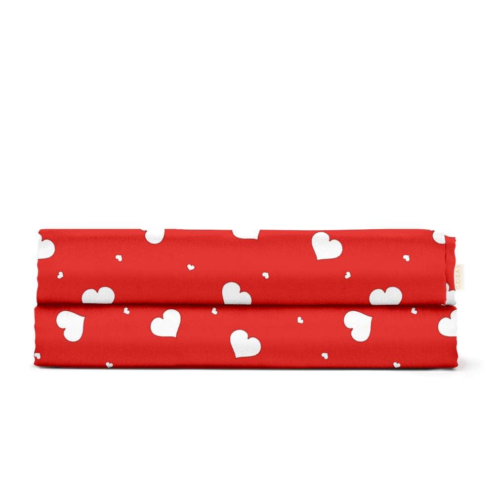 Євро простирадло 220х240 CRIMSON HEARTS COSAS (4822052409916) (1191139 ...