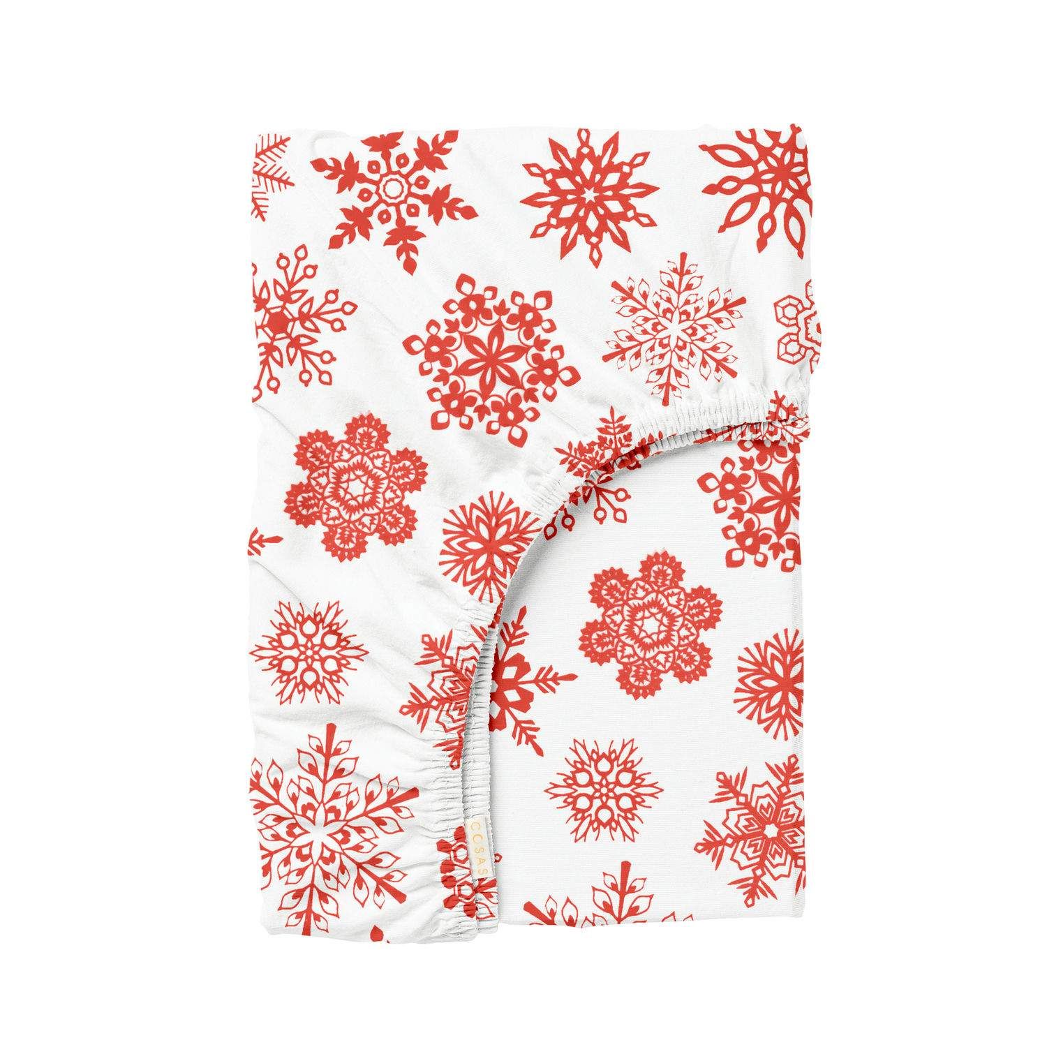 Простирадло на резинці фланель 80х160 SNOWFLAKES CS2 COSAS ...