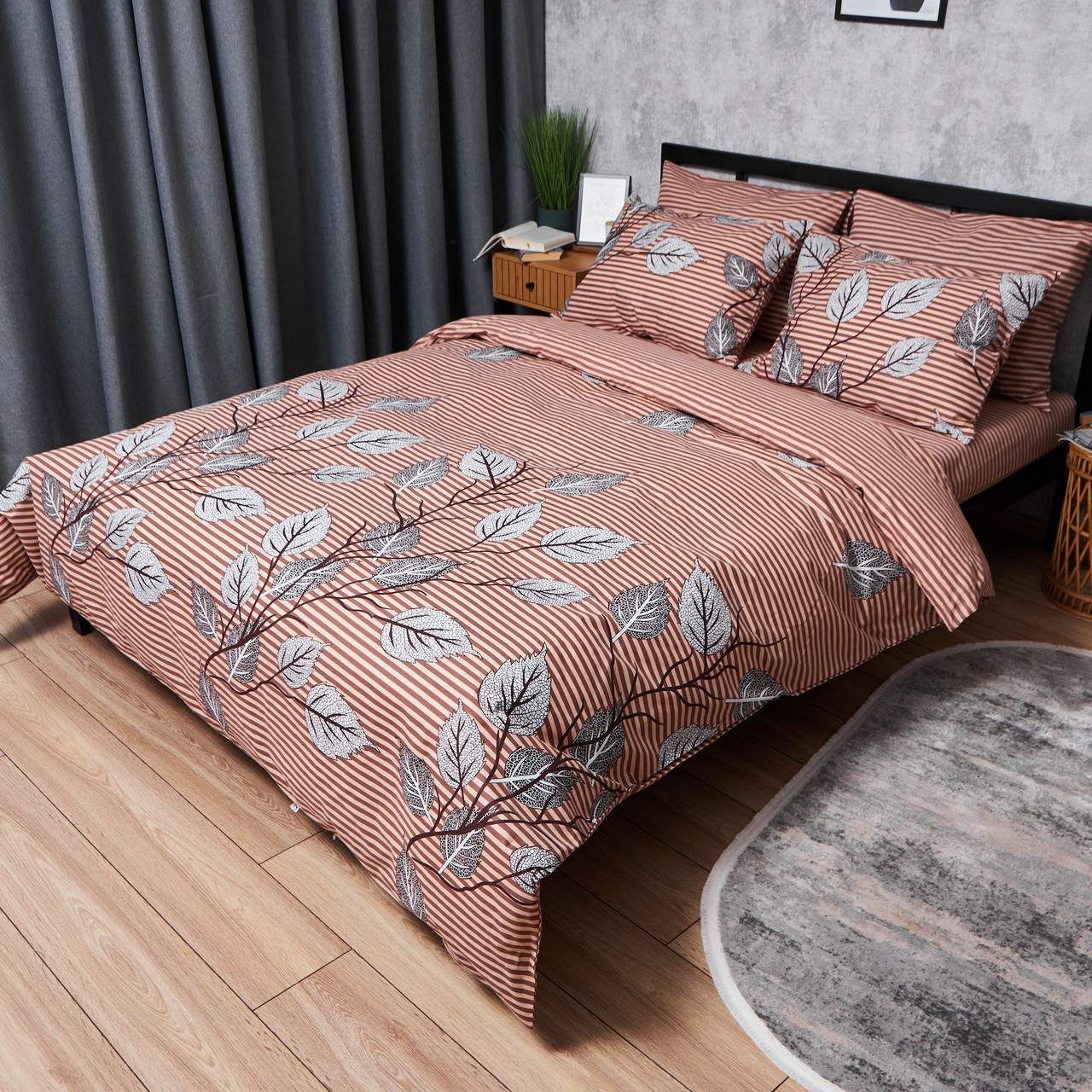 Підковдра Moon&Star Бязь Gold Люкс Autumn Leaves Двоспальна 175 x 210 ...