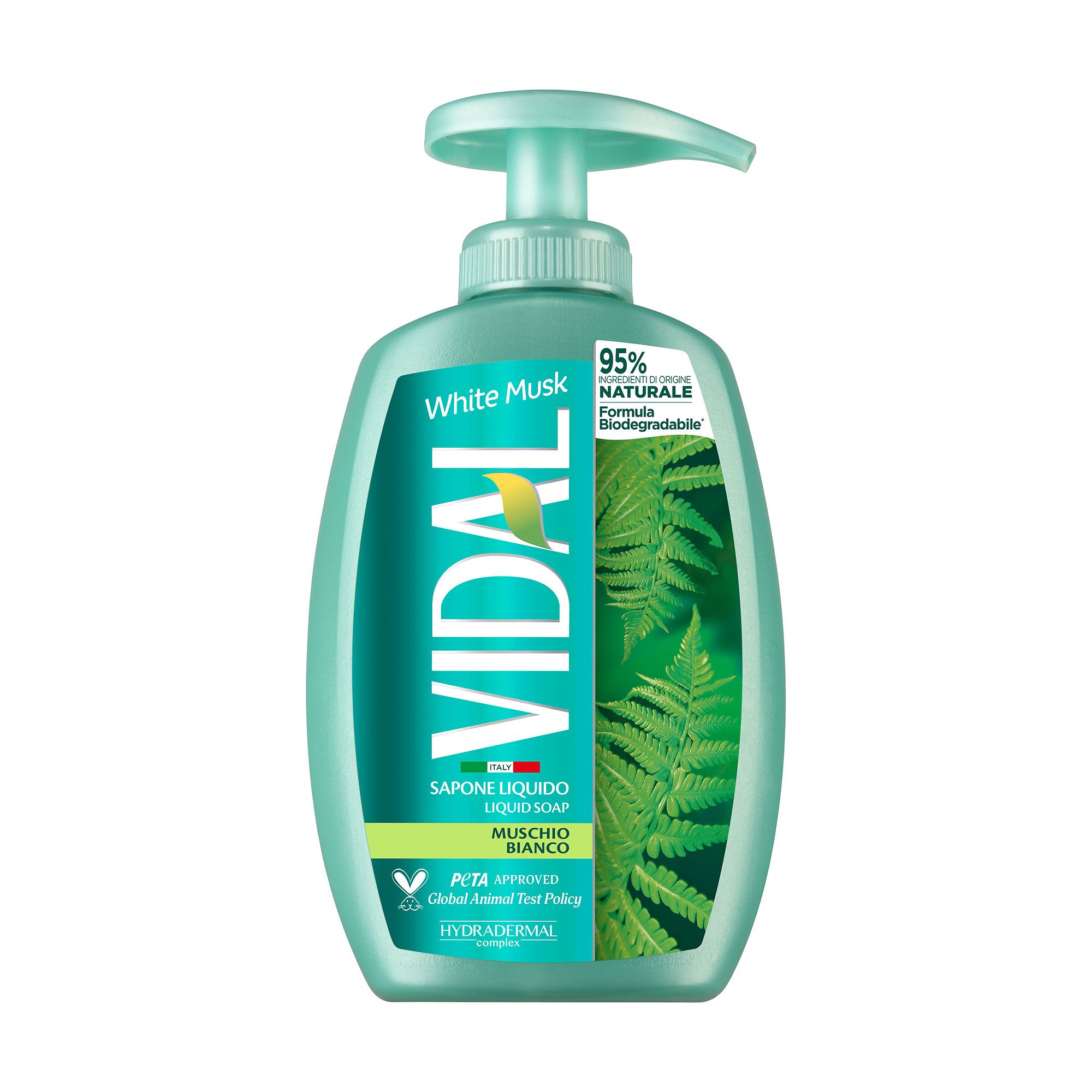 Рідке мило Vidal White Musk Liquid Soap Білий мускус, 300 мл — купити ...