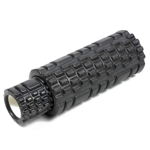 Массажный ролик Grid Roller Double 33 см Черный EasyFit (2000003100194) (1206804) — купить на ...