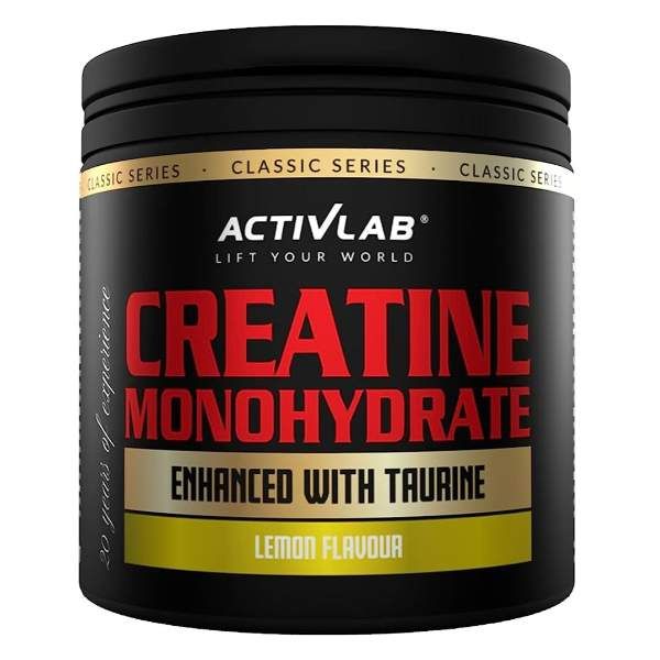 Креатин моногідрат Activlab Classic Series Creatine Monohydrate Enhanced With Taurine 300 g /50 ...