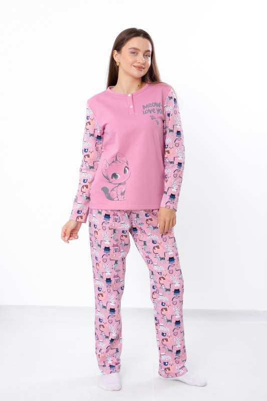 Піжама жіноча Носи своє 52 Світло-рожевий (p-9467-190558) (1228746 ...